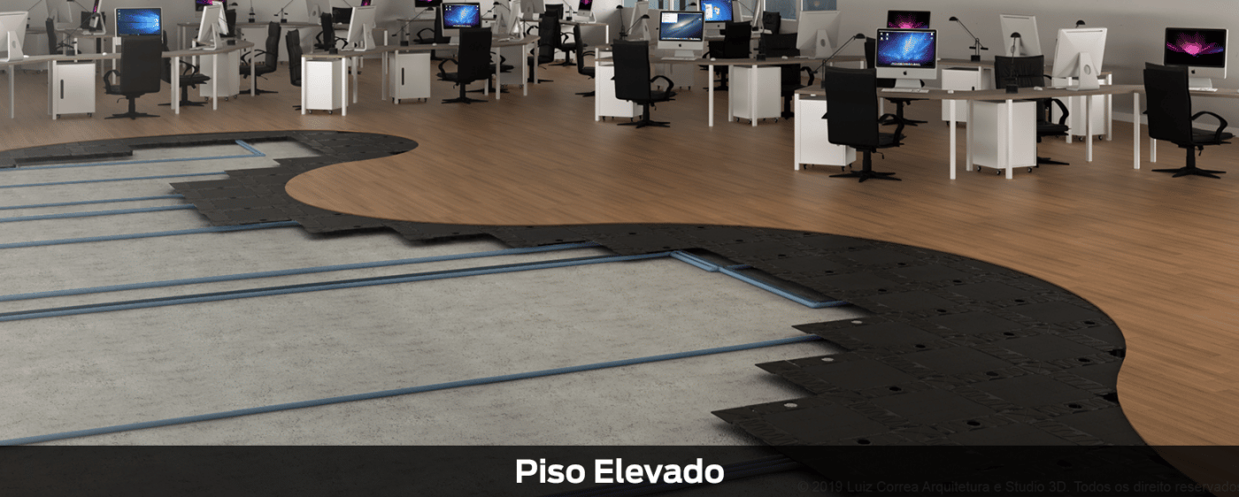 Linha Pisos Elevados - Site Plastprime